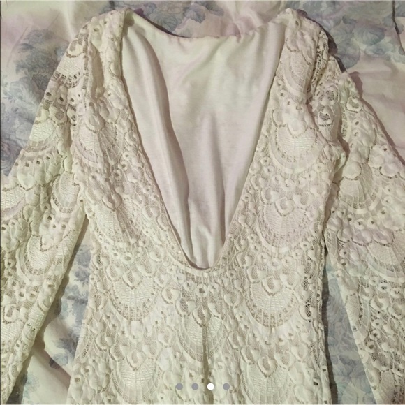 Nightcap | Dresses | Nightcap White Lace Dress | Poshmark